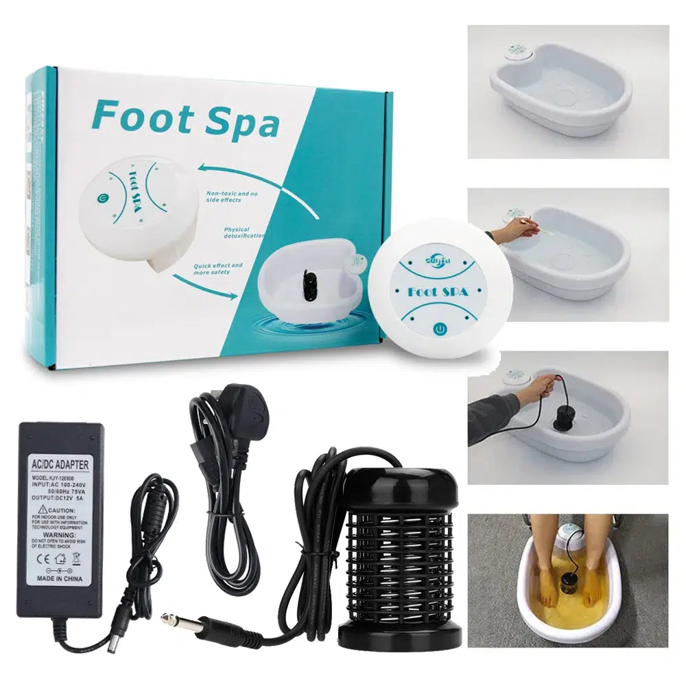 VitaliSpa – Machine De Bain De Pieds Détox Ionique - Sandy Confort